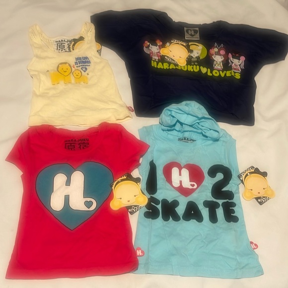 Harajuku Lovers | Shirts & Tops | New Gwen Stefanie Harajuku Lovers Little Girls Toddler Tops ...